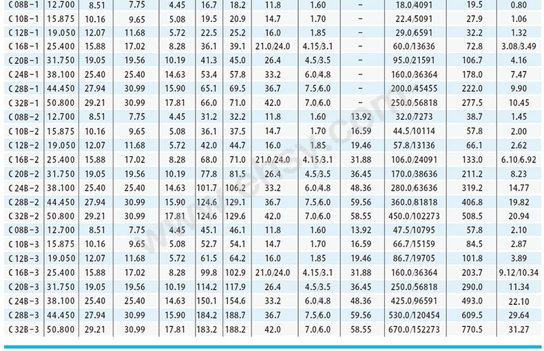 东华自强 双排链条，B系列直链板滚子链C10B-2*96L 96节-1.5M 售卖规格：1条【多少钱 规格参数 图片 采购】-西域