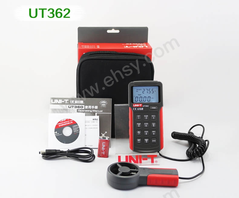 优利德/UNI-T 数字式风速仪，UT362 售卖规格：1台【多少钱 规格参数 图片 采购】-西域