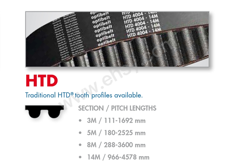 欧皮特optibelt HTD同步带，2450-14M-115【多少钱 规格参数 图片 采购】-西域