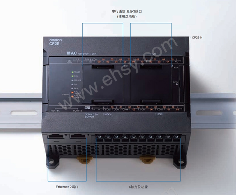 欧姆龙 中央处理器/CPU，CP2E-E60DR-A【多少钱 规格参数 图片 采购】-西域