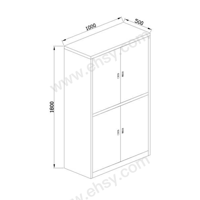天工 附件柜，1000*500*1800mm【多少钱 规格参数 图片 采购】-西域