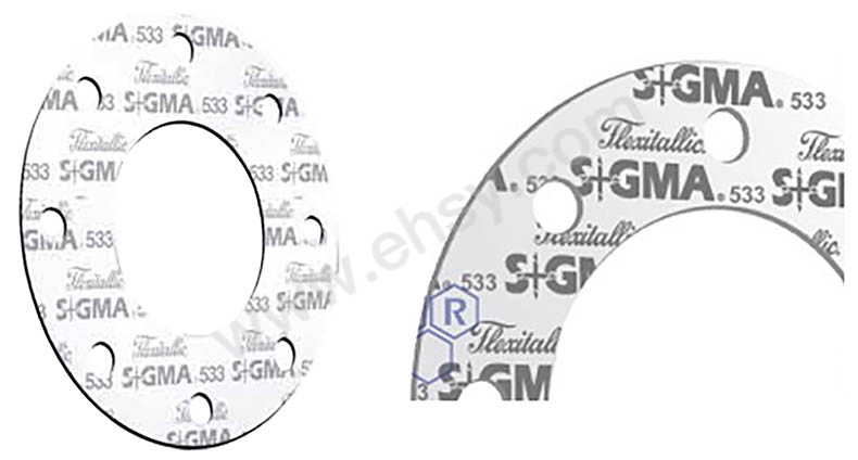 福来西/Flexitallic Sigma533改性聚四氟乙烯垫片，RS0101DN1200CL150-022 HG/T20623B系列 RF ...