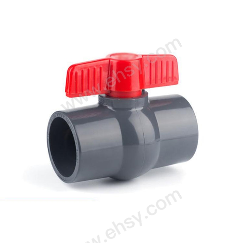 百普阀门 UPVC一体式承插球阀胶粘式塑料耐腐蚀阀门，Q11F-10S,DN25(φ32) 售卖规格：1台【多少钱 规格参数 图片 采购】-西域