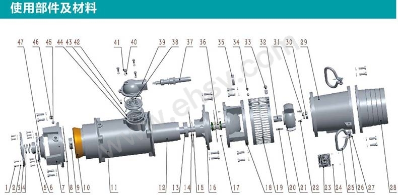 新界 QY型充油式小型潜水泵，QY40-84/3-15L1软管连接以及螺纹连接【多少钱 规格参数 图片 采购】-西域