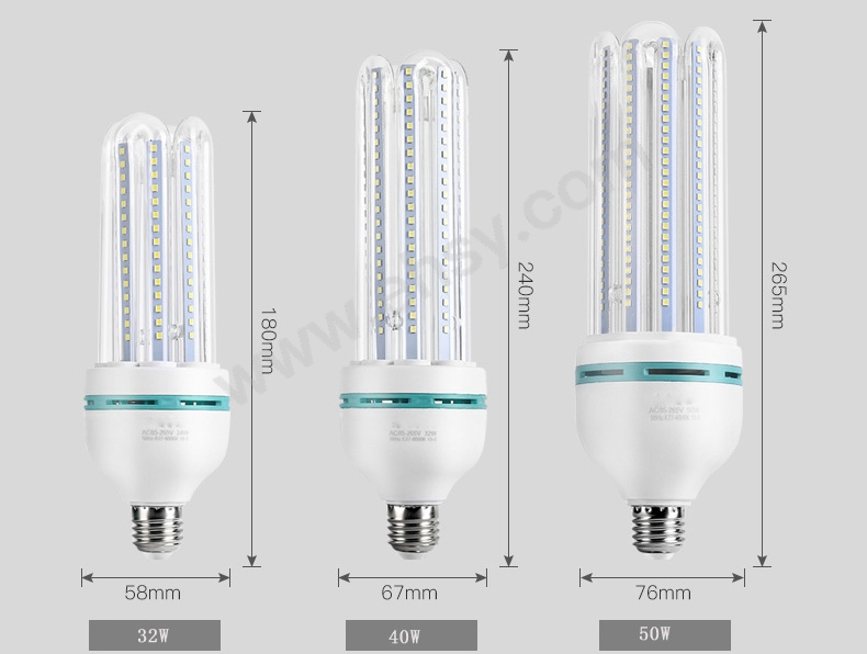 非的 U形LED玉米节能灯，FD-UYMD-40W-60K-E27 白光 售卖规格：1箱【多少钱 规格参数 图片 采购】-西域