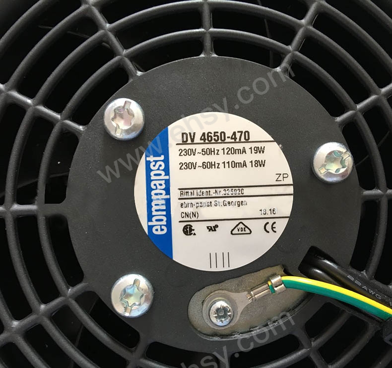ebmpapst 散热风扇，DV 4650-470 售卖规格：1台【多少钱 规格参数 图片 采购】-西域
