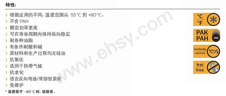康迪泰克/Continental SYNCHROCHAIN CARBON新高强同步带，CTD2240-C14M CARBON-90 售卖规格：1条【多少钱 规格参数 图片 采购】-西域