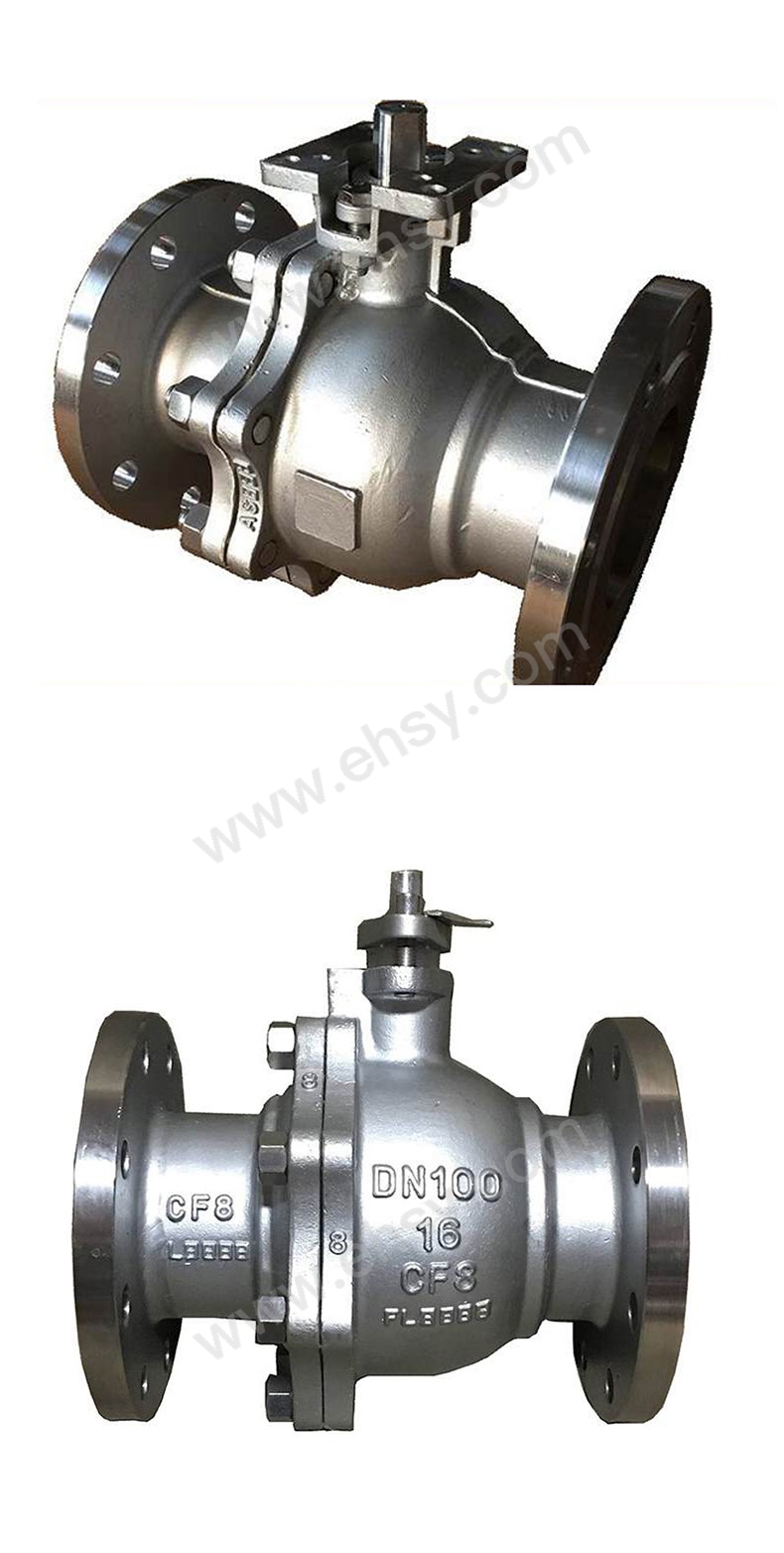 远洋阀门 304不锈钢四氟密封法兰球阀，Q41F-40P DN25，法兰连接【多少钱 规格参数 图片 采购】-西域