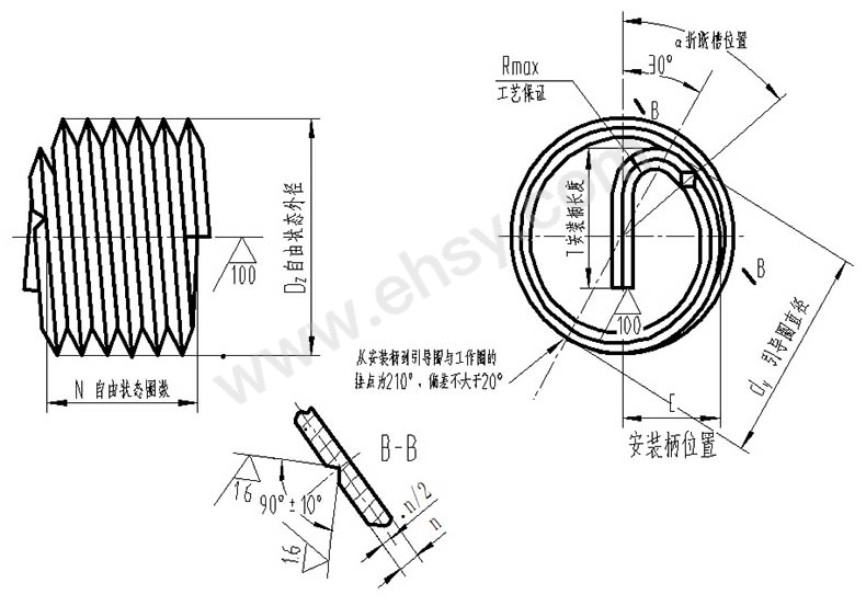 黎阳 普通型钢丝螺套(有折断槽），GJB119.1A-200114×2×3D,材质：1Cr18Ni9/1Cr18Ni9Ti 售卖规格：1件【多少钱 规格参数 图片 采购】-西域