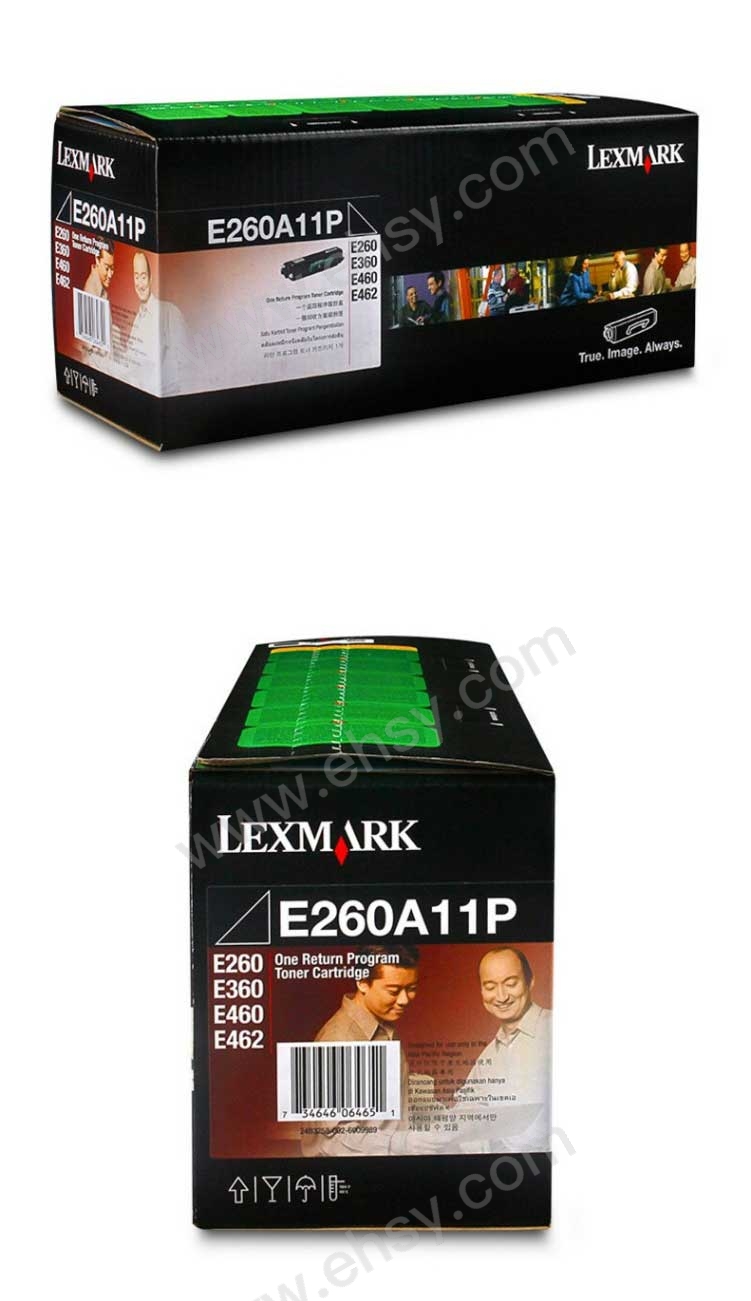 利盟/Lexmark 墨粉，E260A11P 黑色（适用 E260d/E260dn、E360d/E360dn、3500页） 售卖规格：1个 ...