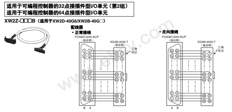欧姆龙/OMRON 转换单元电缆，XW2Z-100B 售卖规格：1个【多少钱 规格参数 图片 采购】-西域