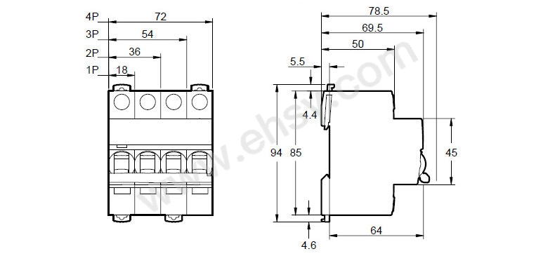 施耐德电气 微型断路器 iC65N(A9) 2P 10A C型，A9F18210 售卖规格：1个【多少钱 规格参数 图片 采购】-西域