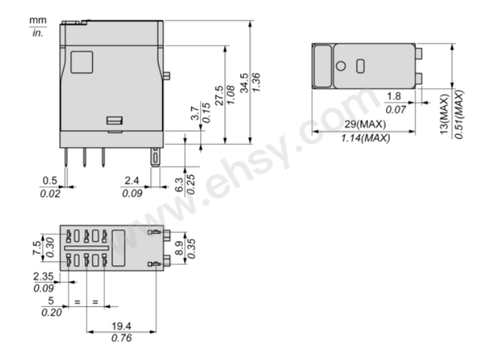 施耐德电气 中间继电器，RXG23BD 售卖规格：1个【多少钱 规格参数 图片 采购】-西域