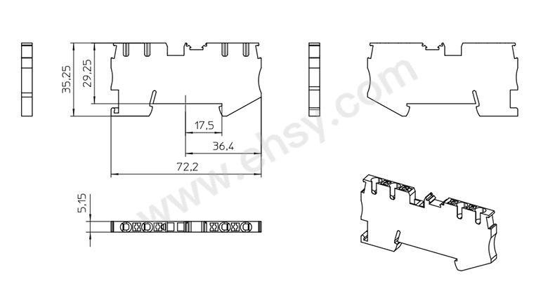 菲尼克斯/PHOENIX 直通式接线端子，PT 2,5-QUATTRO-3209578，50个/包 售卖规格：1包【多少钱 规格参数 图片 ...
