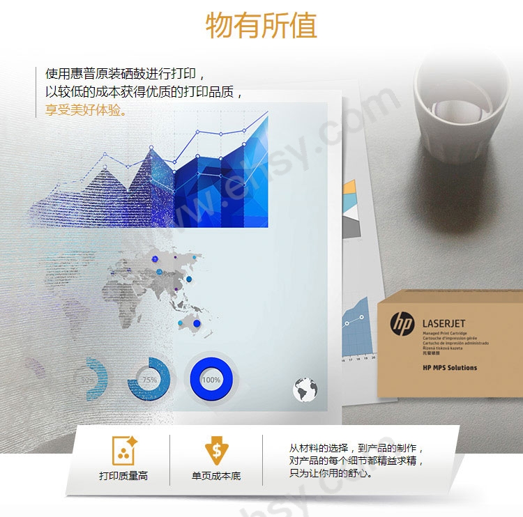 惠普/HP 墨粉，W9050MC黑色 适用E87640Z/E87650Z/87660Z （约54000页） 售卖规格：1个【多少钱 规格参数 ...