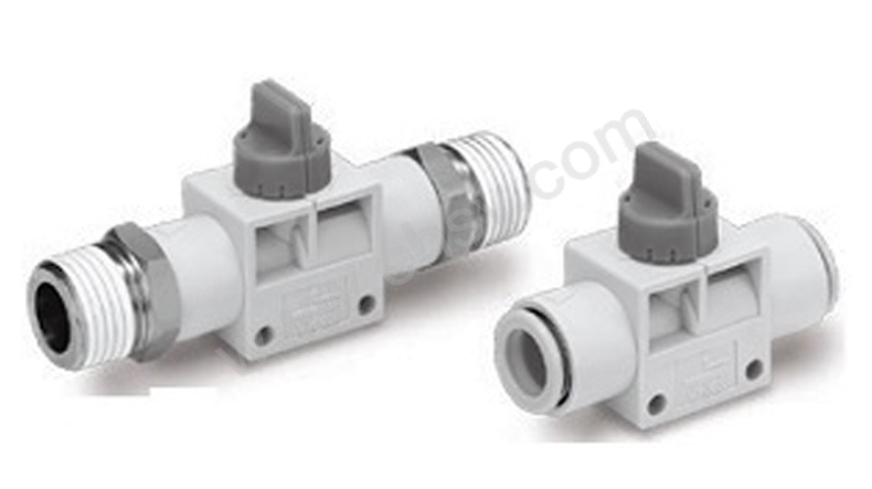 SMC 管式手控阀，两位两通，VHK2A-12F-02S【多少钱 规格参数 图片 采购】-西域