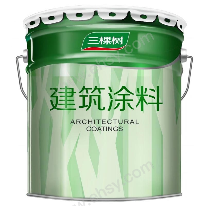 三棵树 SGT501，27kg/桶，抗污弹性外墙漆，中黄色 (单位：桶)【多少钱 规格参数 图片 采购】-西域