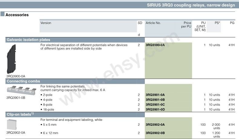 西门子/SIEMENS 3RQ 耦合继电器，3RQ3018-1AB00 3RQ30181AB00 售卖规格：1个【多少钱 规格参数 图片 采购】-西域