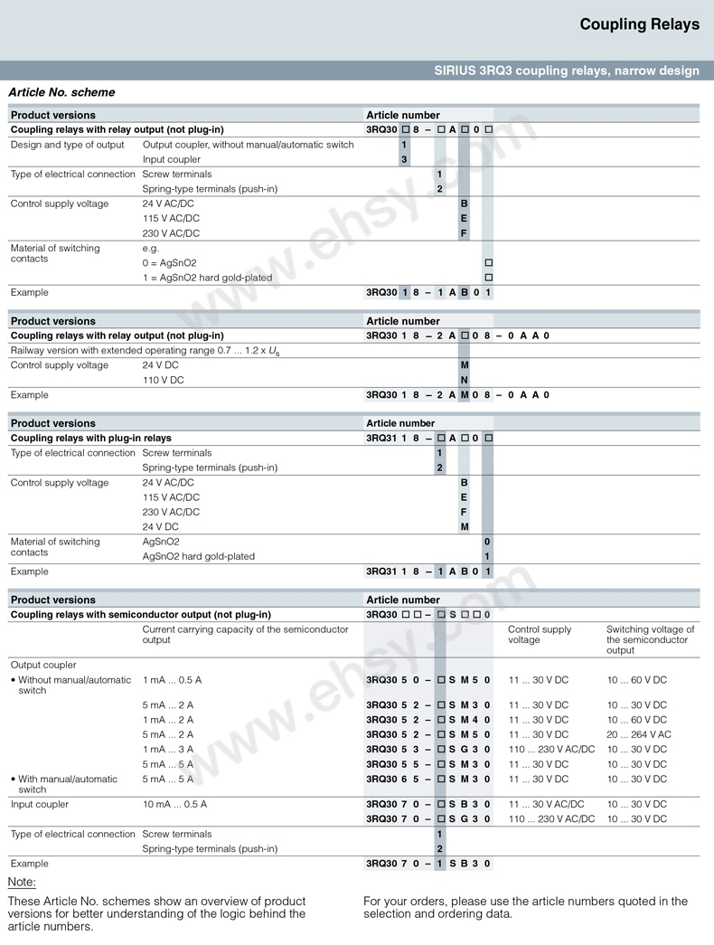 西门子/SIEMENS 3RQ 耦合继电器，3RQ3018-1AB00 3RQ30181AB00 售卖规格：1个【多少钱 规格参数 图片 采购】-西域