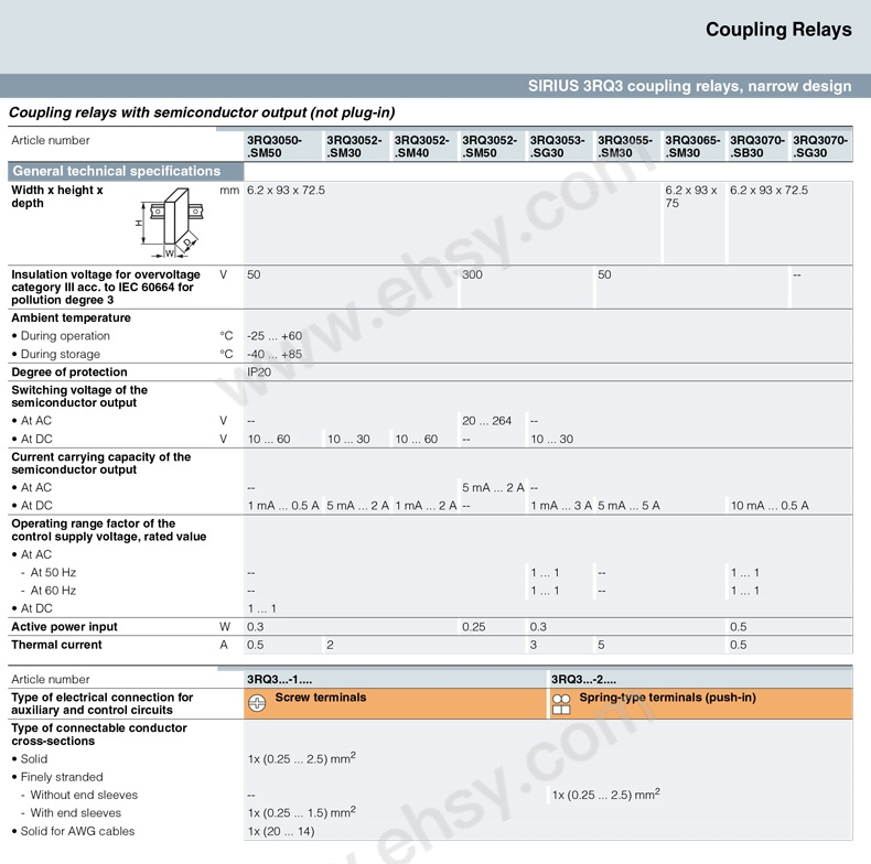 西门子/SIEMENS 3RQ 耦合继电器，3RQ3018-1AB00 3RQ30181AB00 售卖规格：1个【多少钱 规格参数 图片 采购】-西域