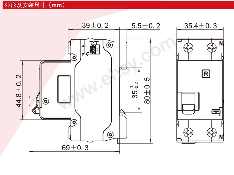 德力西DELIXI 微型剩余电流保护断路器 DZ47PLEY-63 1P+N 10A C型 30mA AC DZ47PLEY63C10【多少钱 规格参数 图片 采购】-西域