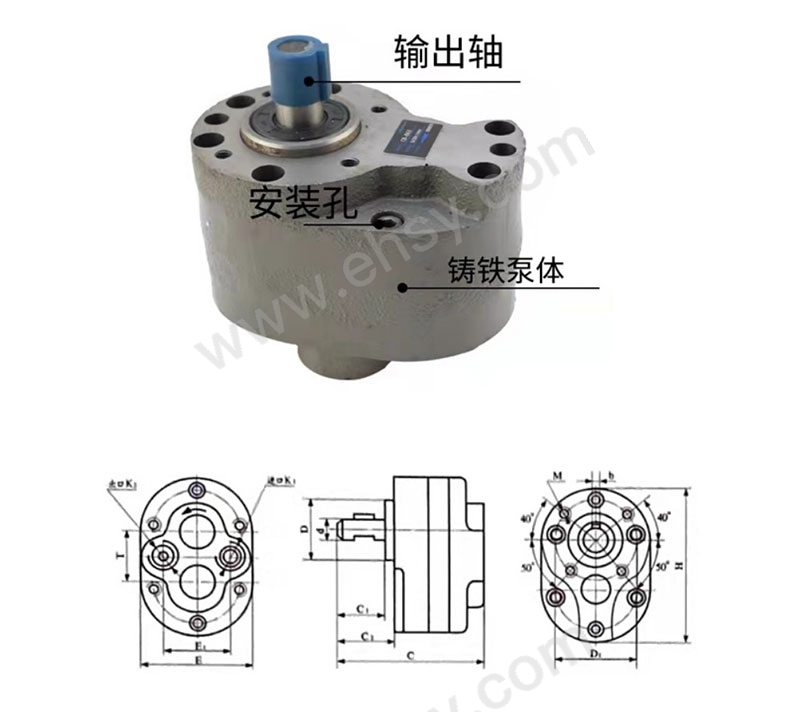 欧泉泵业 齿轮泵，CB-B63【多少钱 规格参数 图片 采购】-西域