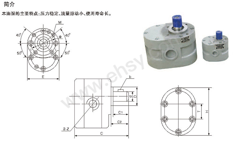 泰兴达力/TXDL 低压齿轮泵HY01，HY01 18X25 售卖规格：1台【多少钱 规格参数 图片 采购】-西域