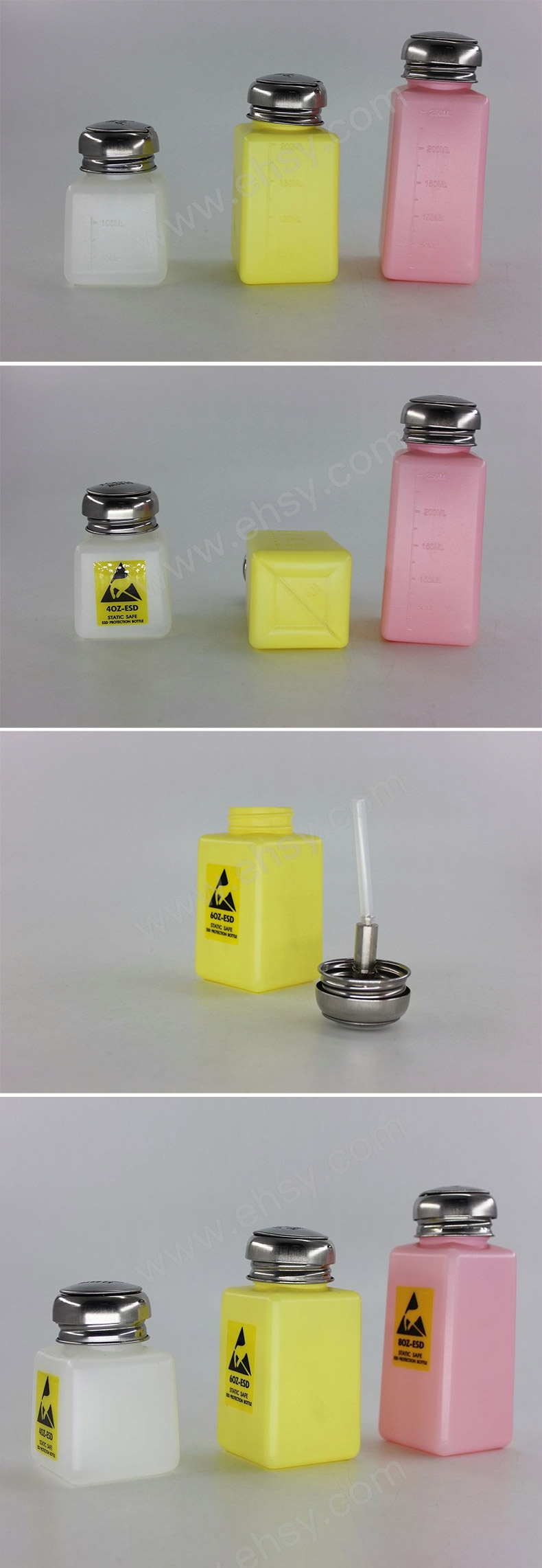 芯硅谷 HDPE防静电酒精瓶，200ml、颜色：粉色，D6546-P200ml-2EA，2个/包【多少钱 规格参数 图片 采购】-西域