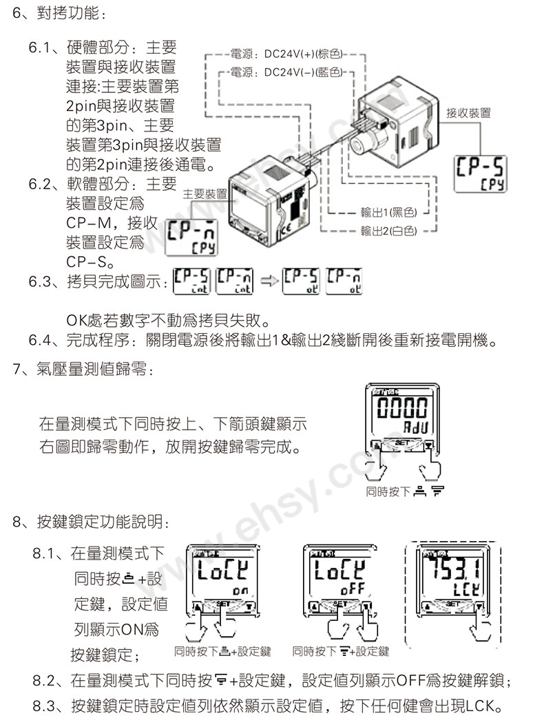 亚德客AirTAC电子式数显压力开关，输出形式PNP，后出线式接电，DPS-P1-B-10-030【多少钱 规格参数 图片 采购】-西域