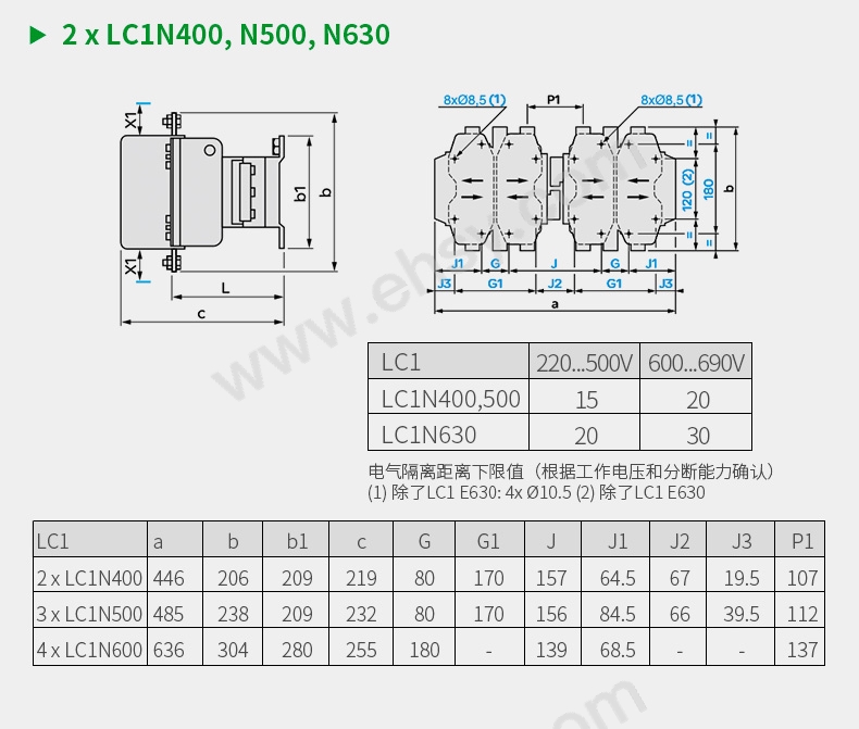 施耐德Schneider EasyPact D3N接触器，80A，220V50Hz，LC1N80M5N【多少钱 规格参数 图片 采购】-西域