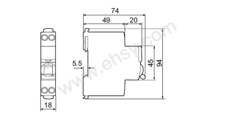 施耐德Schneider iDPNN Vigi+ (18mm) A型，A9D96616【多少钱 规格参数 图片 采购】-西域