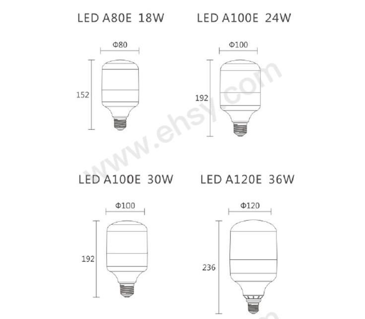雷士 LED灯泡，A80-18W-6500K ，E27，白光，φ80*H152mm 售卖规格：1个【多少钱 规格参数 图片 采购】-西域