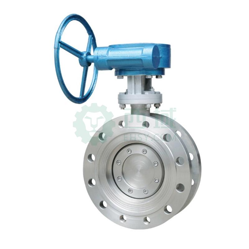 不锈钢316L法兰式硬密封蝶阀 D343W-16RL，DN125【多少钱 规格参数 图片 采购】-西域