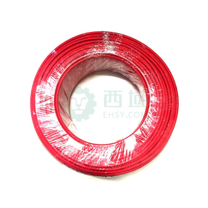 沪安 阻燃单芯硬电线，ZR-BV-2.5mm² 红，100米/卷【多少钱 规格参数 图片 采购】-西域