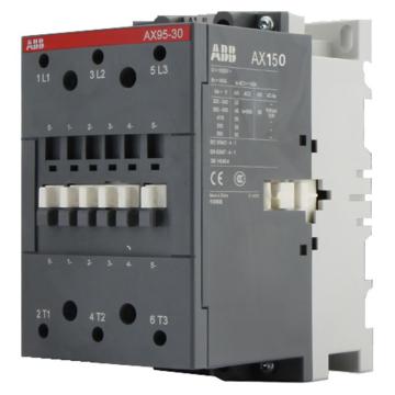 ABB AX三极交流线圈系列接触器，AX150-30-11-81*24V 50/60Hz 售卖规格：1只【多少钱 规格参数 图片 采购】-西域