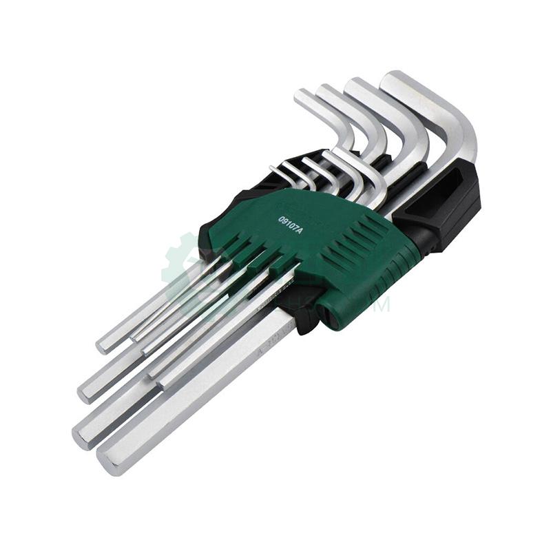 世达 加长内六角扳手，9件套，09107A【多少钱 规格参数 图片 采购】-西域