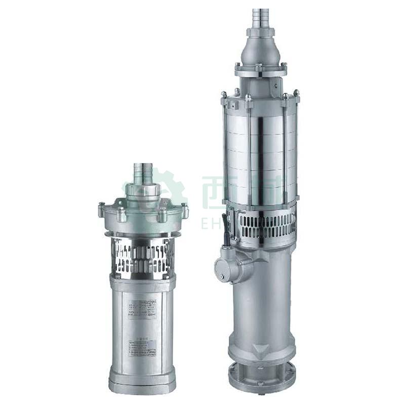 新界 QY-S系列全不锈钢304充油式潜水电泵，QY40-16-3S 标配电缆8米 软管连接 售卖规格：1台【多少钱 规格参数 图片 采购】-西域