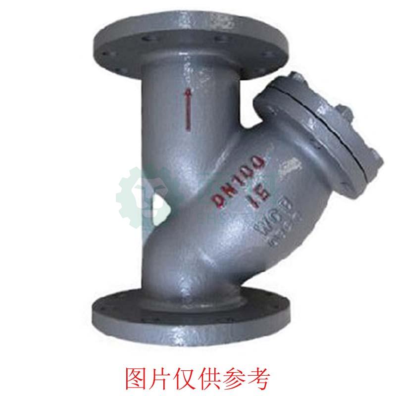 上海阀门厂 Y型过滤器 SG41H-40P DN20 CF8 法兰FM 80目【多少钱 规格参数 图片 采购】-西域