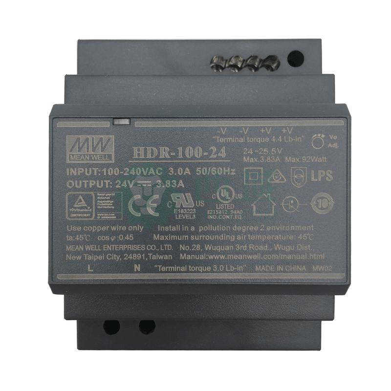 明纬 开关电源，HDR-100-24 售卖规格：1个【多少钱 规格参数 图片 采购】-西域