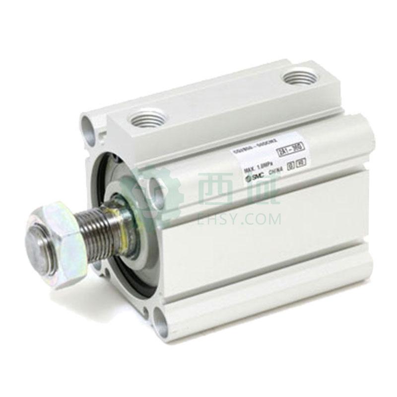 SMC 大缸径薄型气缸，CDQ2B125-20DCMZ 单杆双作用,通孔标准安装 售卖规格：1个【多少钱 规格参数 图片 采购】-西域