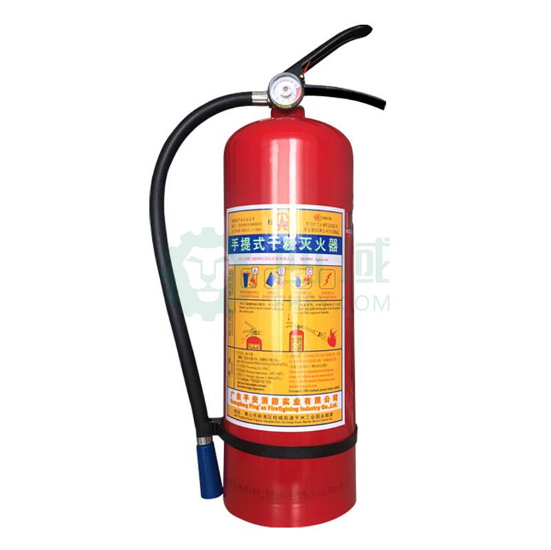 桂安 手提式干粉灭火器8kg，MFZ/ABC8 售卖规格：1个【多少钱 规格参数 图片 采购】-西域