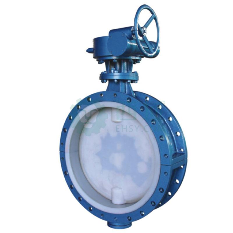 远大阀门 中线法兰衬氟蝶阀，D341F46-10C DN1000 WCB体WCB板45#轴FEP密封 售卖规格：1个【多少钱 规格参数 图片 采购】-西域