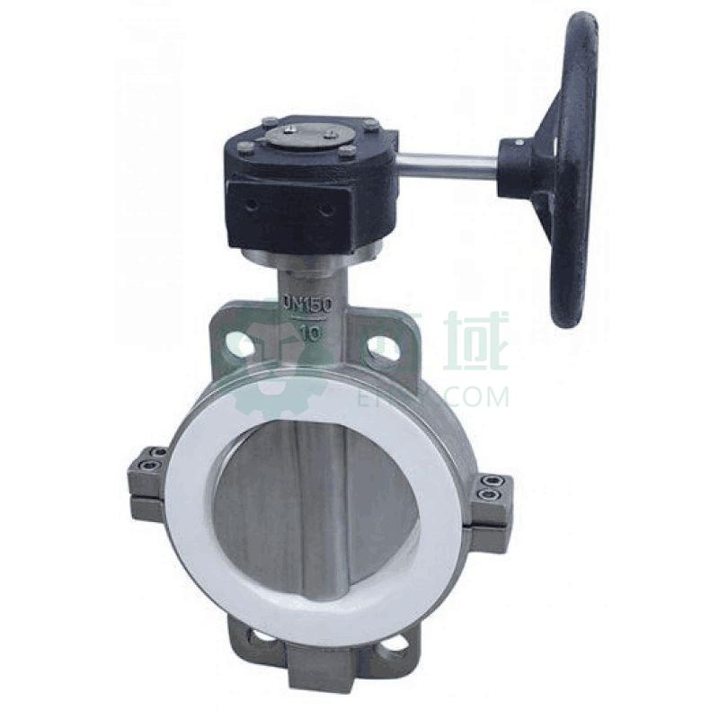 远大阀门 不锈钢304对夹衬氟蝶阀，D371F46-10P，DN600，CF8体，CF8+F46板，F46阀座，氟橡胶密封【多少钱 规格参数 图片 采购】-西域