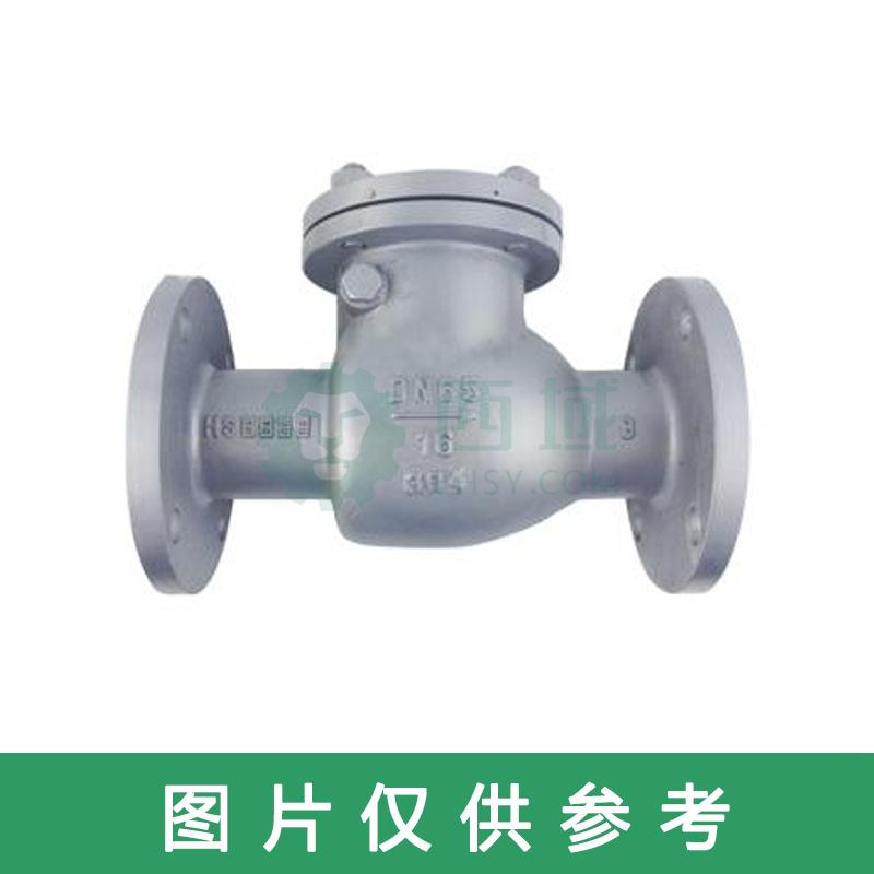 喜勤 不锈钢304旋启式止回阀，H44W-25P，DN100【多少钱 规格参数 图片 采购】-西域