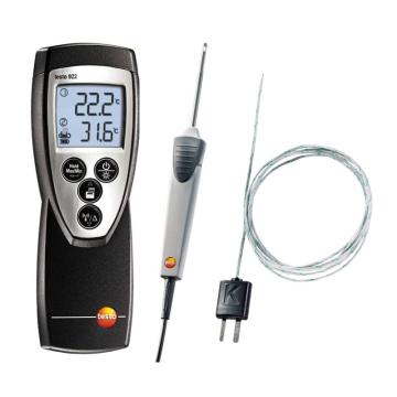 德图/testo 922双通道热电偶测温仪配探头套装，0560 9221+0602 0393+0602 0645【多少钱 规格参数 图片 采购】-西域