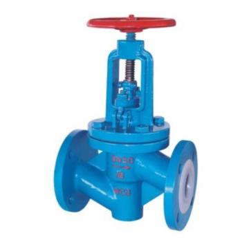 西域推荐 铸钢衬氟法兰截止阀，J41F46-16C，DN50，WCB体，FEP密封【多少钱 规格参数 图片 采购】-西域