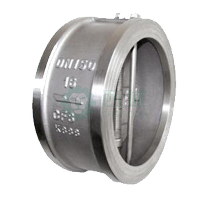 功成狮 不锈钢304对夹蝶式止回阀，HVBP0078,H76H-16P DN150 售卖规格：1只【多少钱 规格参数 图片 采购】-西域