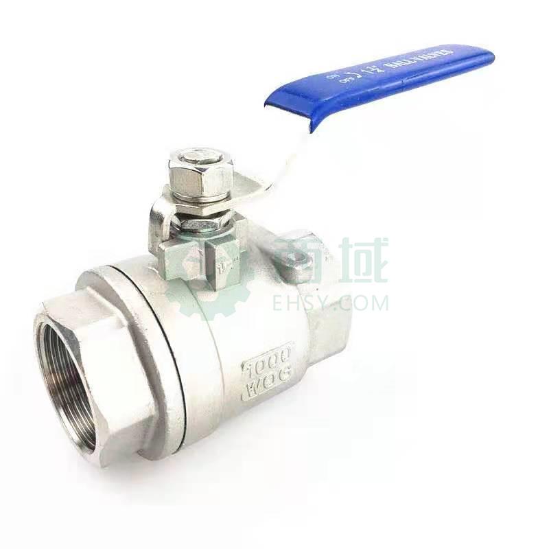 哈锅阀门 二片式304不锈钢球阀，Q11F-16P DN25【多少钱 规格参数 图片 采购】-西域