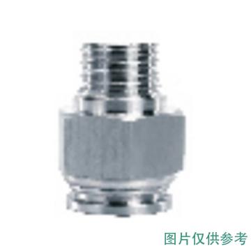 亚德客AirTAC 全不锈钢接头 螺纹直通，X-S6-PC16-03，螺纹R3/8，SUS316【多少钱 规格参数 图片 采购】-西域