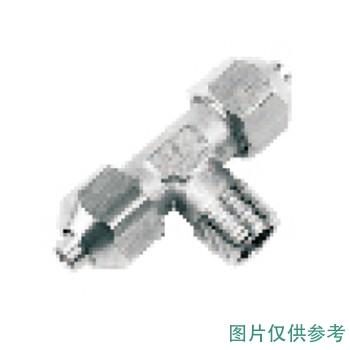亚德客AirTAC 全不锈钢接头 快拧T型螺纹三通，X-S6-LPB8*6-02，螺纹R1/4，SUS316【多少钱 规格参数 图片 采购】-西域